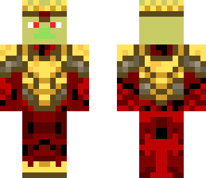 redstone king | Minecraft Skin