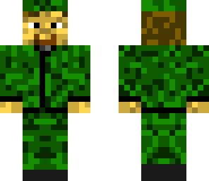 MILLITAIR STEVE | Minecraft Skin