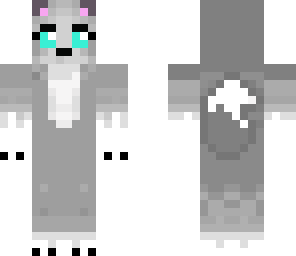 edited cute wolf | Minecraft Skin