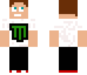 Monster Energy Boy | Minecraft Skin