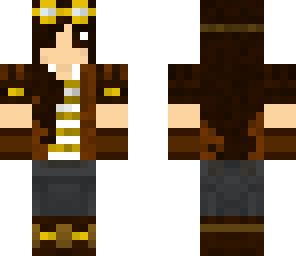 Female Aviator | Minecraft Skin