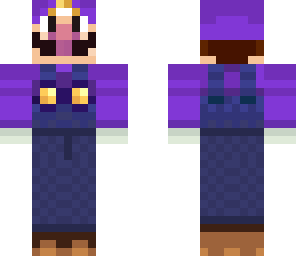 Waluigi | Minecraft Skin