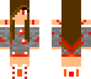 Redstone Girl | Minecraft Skin