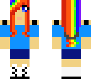 rainbow dash FAIL | Minecraft Skin