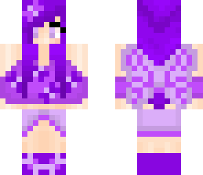 Butterfly Girl Wildlife Collection | Minecraft Skin