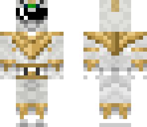White Power Ranger | Minecraft Skin