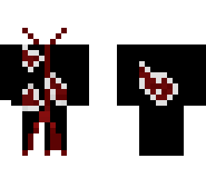 Akatsuki Cloak | Minecraft Skin
