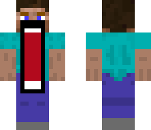 steve with open mouth | Minecraft Skins