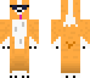 Better cool corgi | Minecraft Skin