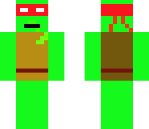 TMNT Raphael | Minecraft Skin