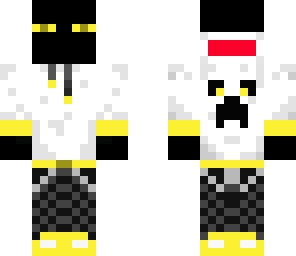 Yellow Enderman | Minecraft Skin