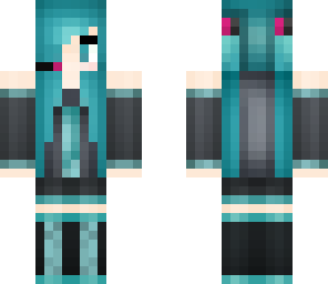 miku miku | Minecraft Skins