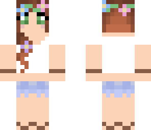 Boho Hippie Girl | Minecraft Skin