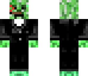 agent creeper smoking | Minecraft Skin