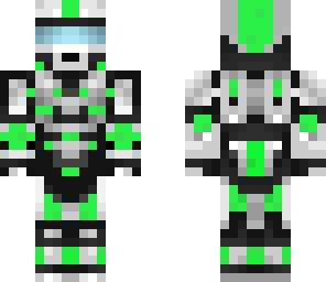 green super soldier | Minecraft Skin