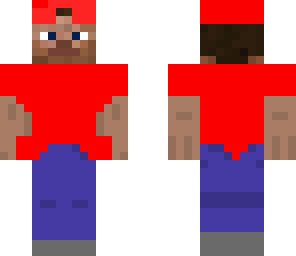 Steve mario | Minecraft Skin