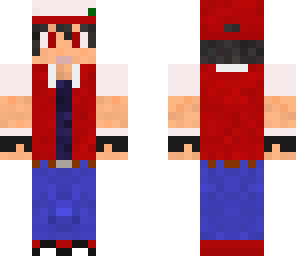 Red pokemon | Minecraft Skin