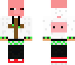 chase pig head | Minecraft Skin