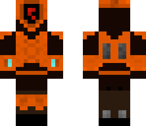 Tau Fire Warrior | Minecraft Skin