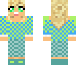 Blonde Minecraft Girl | Minecraft Skin