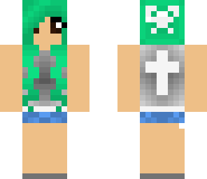 Muscle Girl | Minecraft Skins