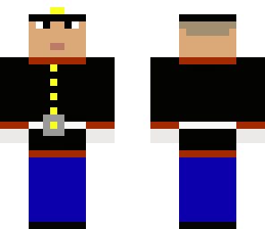 USMC Dress Blue Uniform | Minecraft Skin