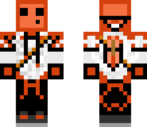 Orange Slime | Minecraft Skin