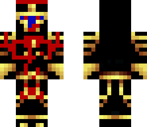 evil robot knight | Minecraft Skin