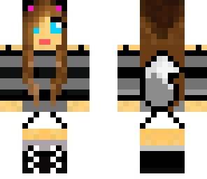 With Wolf Ears Minecraft Skins