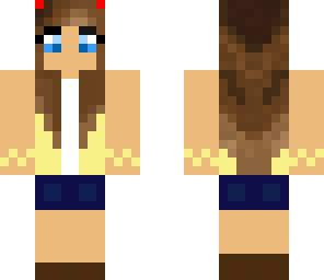Fixed Marley from Glee | Minecraft Skin