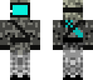 Cool Soldier Skin | Minecraft Skin