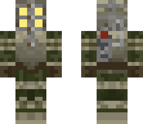 big daddy bouncer | Minecraft Skin