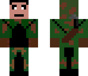 de Grijze Jager | Minecraft Skin