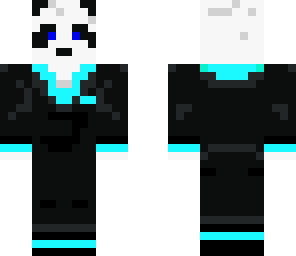 Pandamonium in a suit | Minecraft Skin