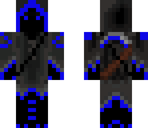 blue death | Minecraft Skin