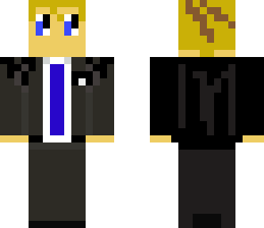 LDS missionary blond | Minecraft Skin