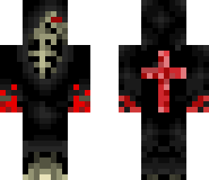 Sensemann mit Blut und Kreutz | Minecraft Skin