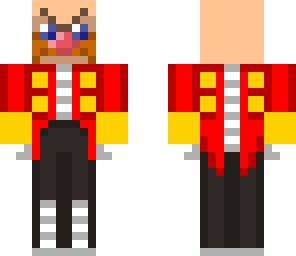 Doctor Eggman | Minecraft Skin