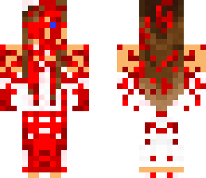 bloody girl | Minecraft Skin