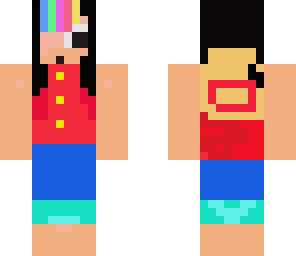 Luffy Girl Minecraft Skins