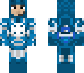 Power Suit open visor | Minecraft Skin