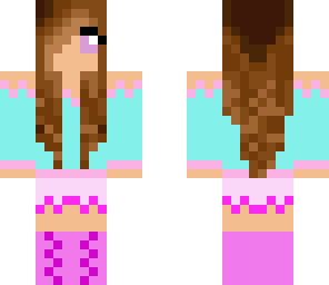 Cotten Candy GIRL | Minecraft Skin