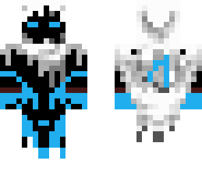 ice demon | Minecraft Skin