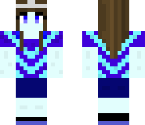 Ice Girl | Minecraft Skin