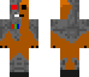 Cyborg Teddy Bear | Minecraft Skin