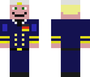 Marine Captain | Minecraft Skin