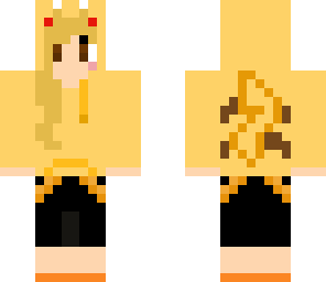 Pikachu Girl | Minecraft Skin