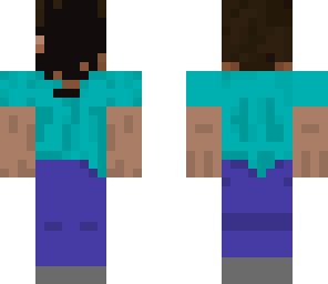 scribble face steve | Minecraft Skin