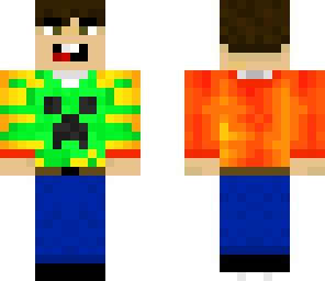 Creeper Explosion | Minecraft Skin