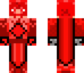 Blaze knight of the tytan's table | Minecraft Skin